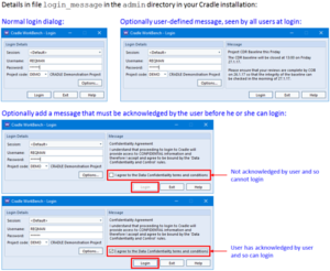 Login Messages and User Acknowledgement - 3SL Blog