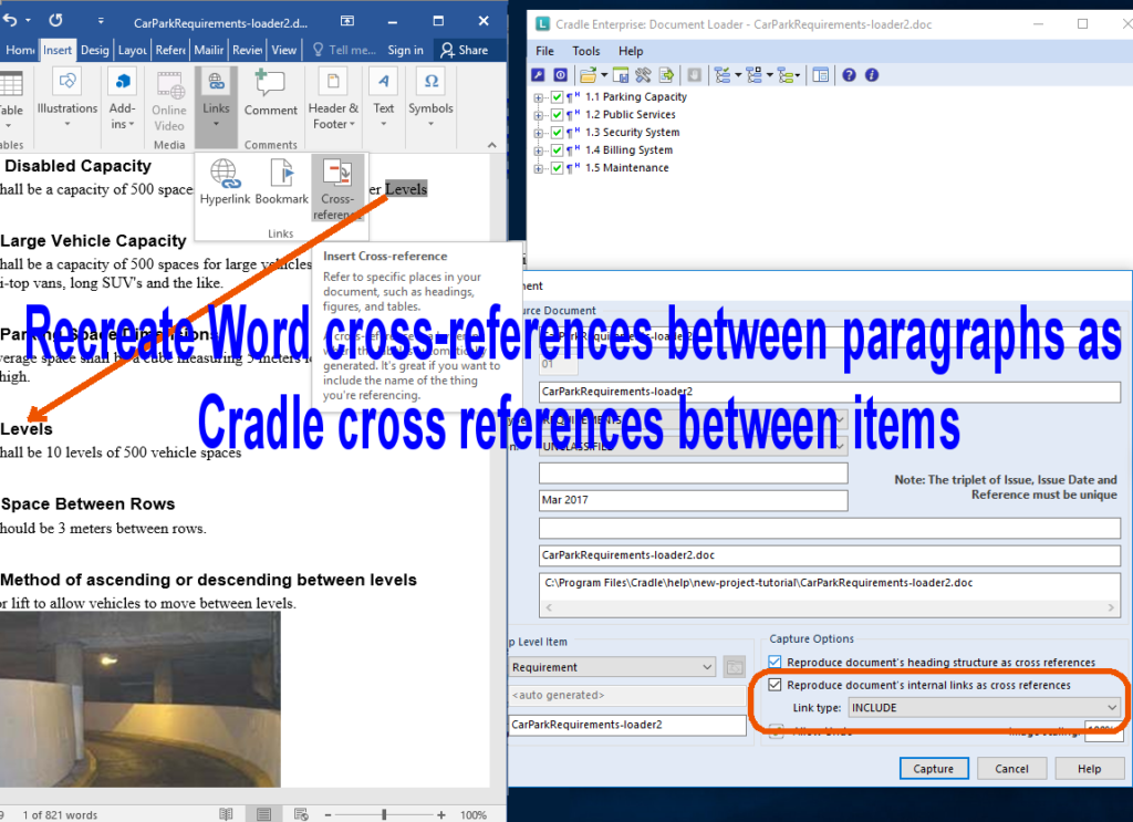 Document's links as Cross References - 3SL Blog