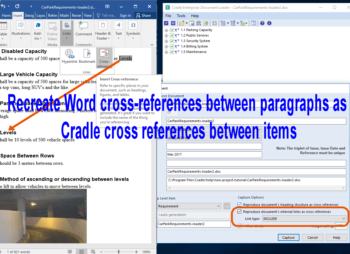 Document's links as Cross References - 3SL Blog