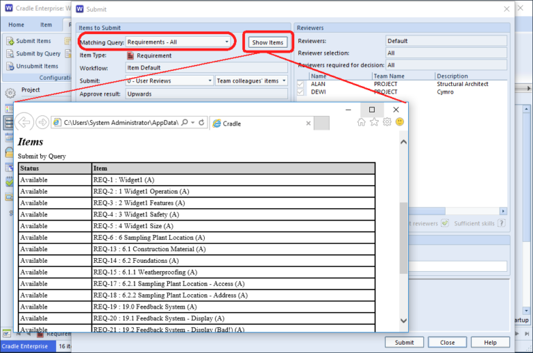 Configuration Management - Submit by Query - 3SL Blog