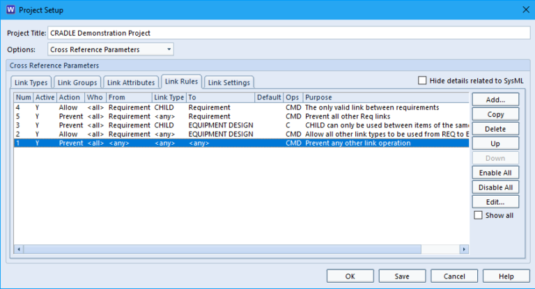 Creating Link Rules to Ensure Cross Reference Validity - 3SL Blog