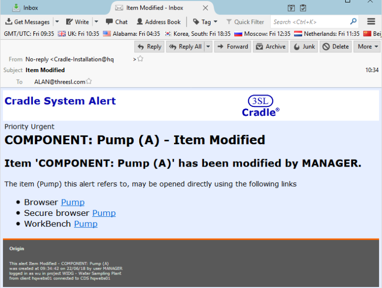 Email Alerts! - 3SL Blog